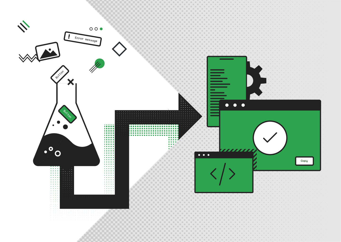 Turning a design library into an accessible code-aligned design system
